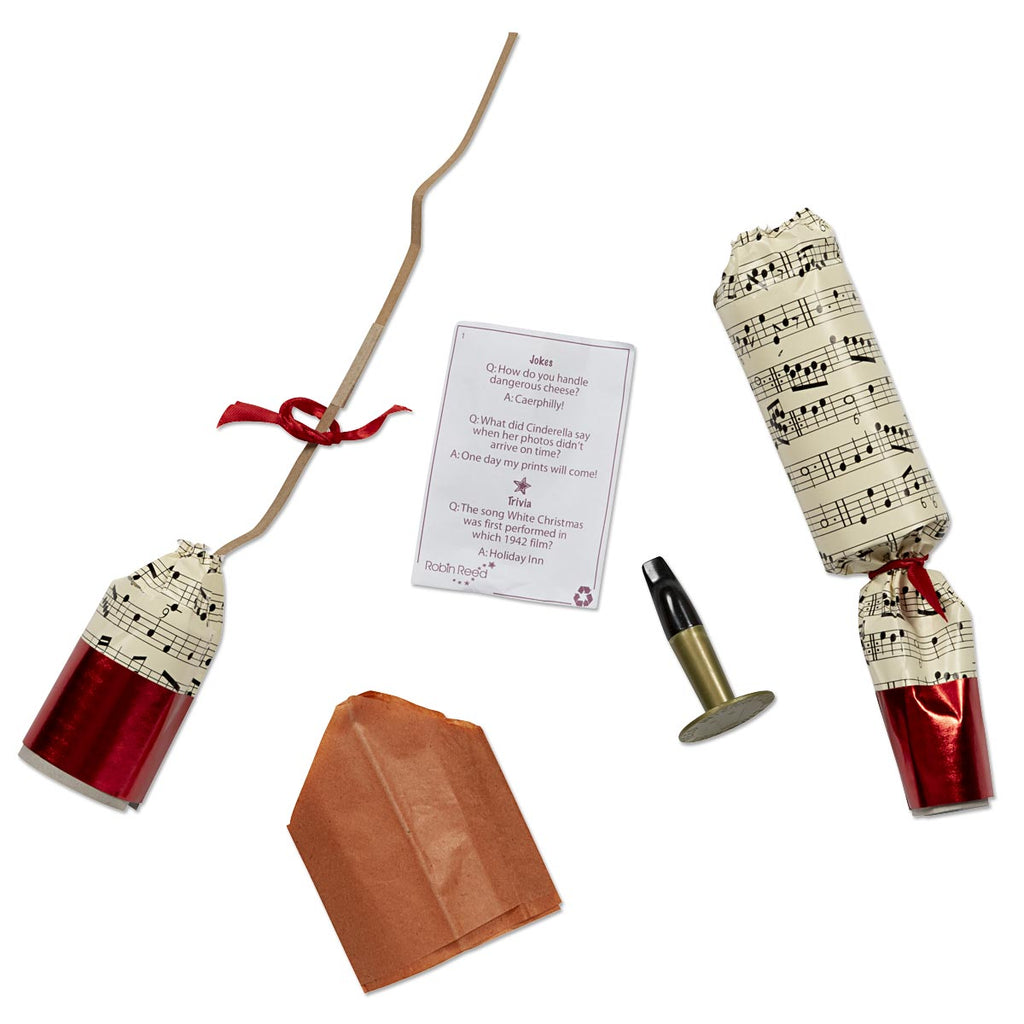 Musical Concerto Christmas Crackers Party Favor Popper Table Decoratio ...